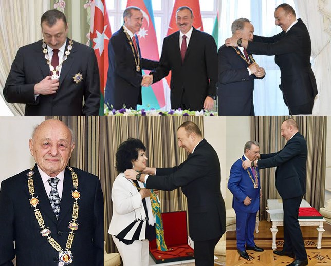 Azərbaycanın ən ali mükafatı “Heydər Əliyev” ordeni ilə təltif ...