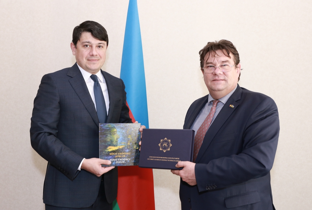 Fuad Muradov Rumıniya səfirilə görüşdü