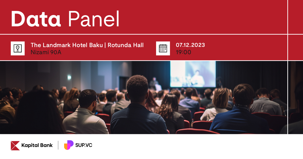 Kapital Bank-ın Data panel tədbirinə qeydiyyat başladı