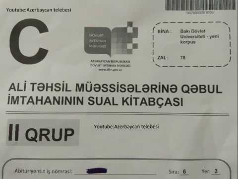 Buraxılış imtahanında sual kitabçaları şagirdlərə veriləcək