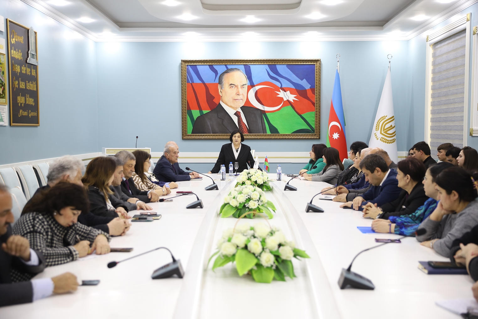 “Konstitusiya və Suverenlik İli” GDU-da qeyd edilib - FOTO | Modern.az