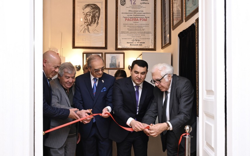 Rəsul Rzanın ev-muzeyi açıldı | Modern.az