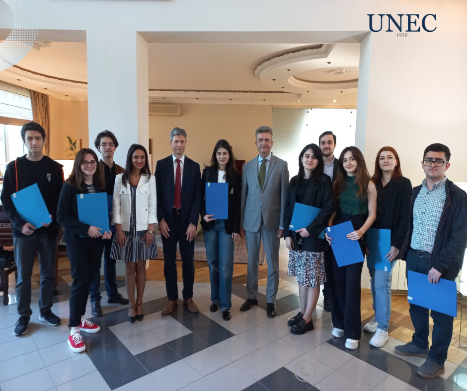 UNEC-in 9 tələbəsi Almaniya təqaüdünün qalibi oldu